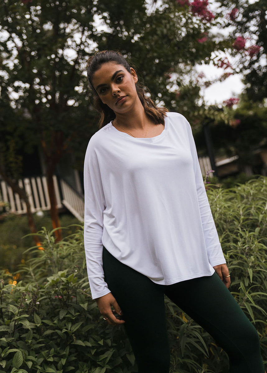 Gina Long Sleeved Bamboo Top – Lou Lou Australia