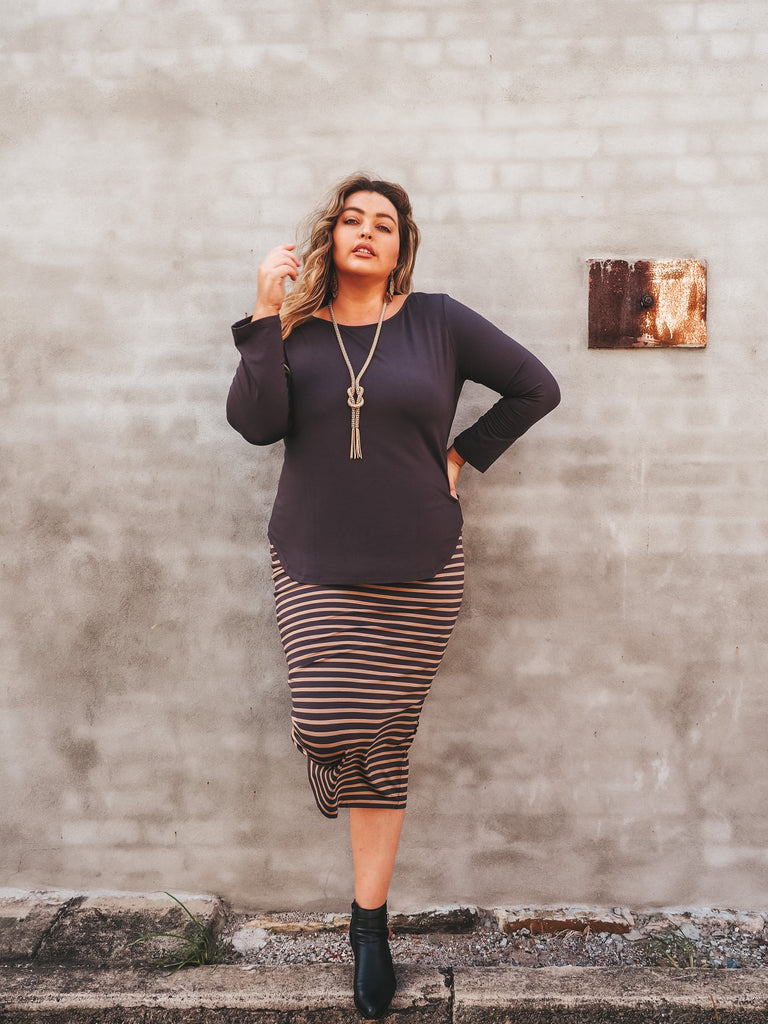 Adele Long Sleeve Bamboo Top | Lou Lou Australia