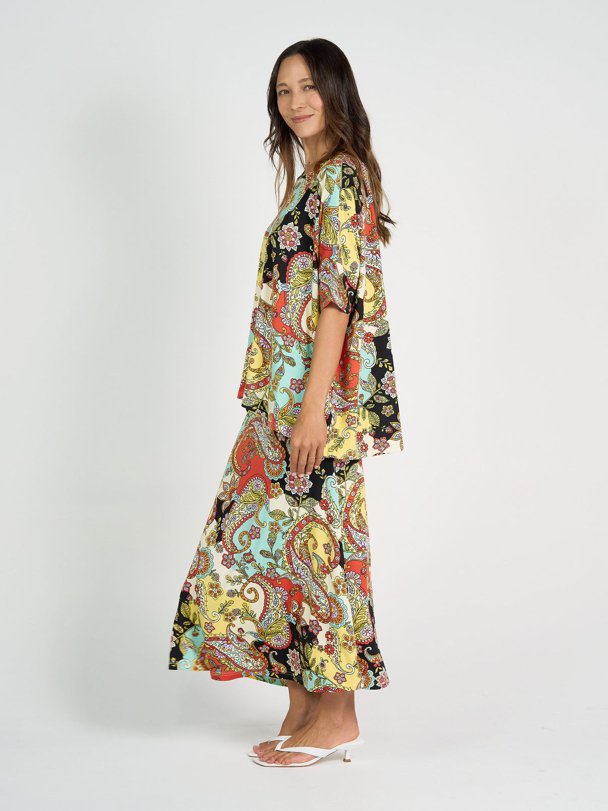 The Jackson Maxi Skirt in Noosa Pucci | Lou Lou AU – Lou Lou Australia