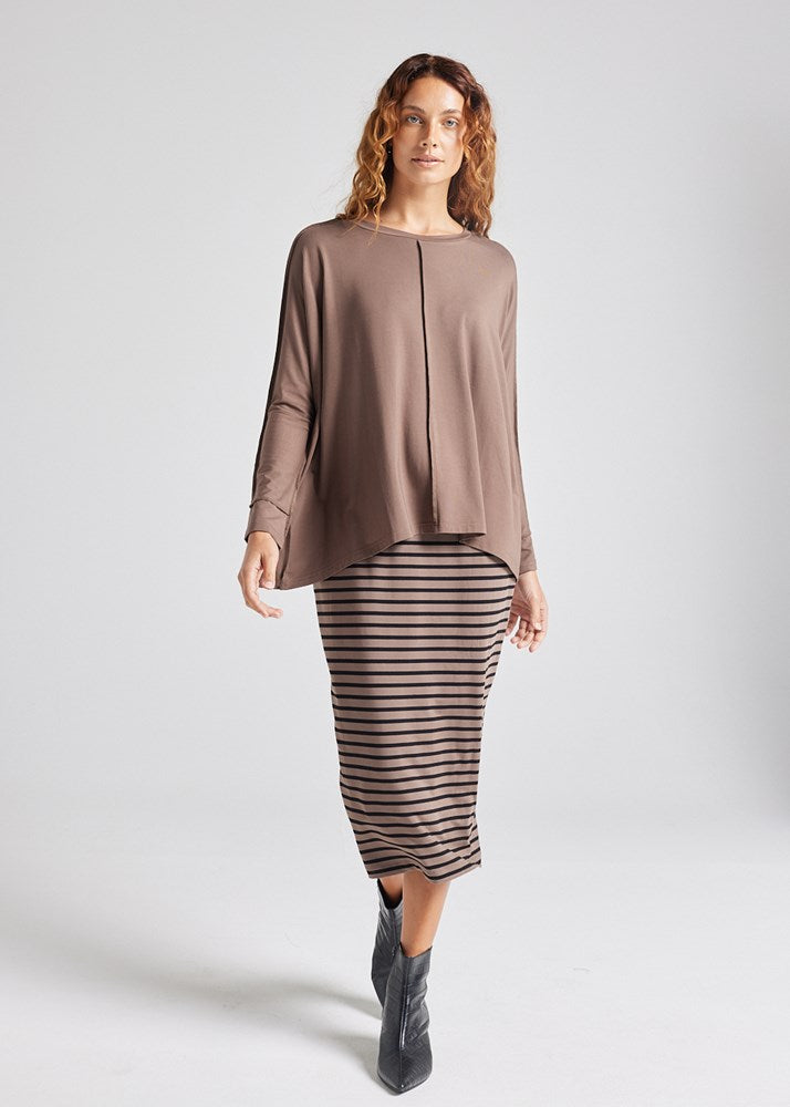 Stella Longsleeve Oversized Bamboo Slouch Top | Lou Lou AU – Lou Lou ...