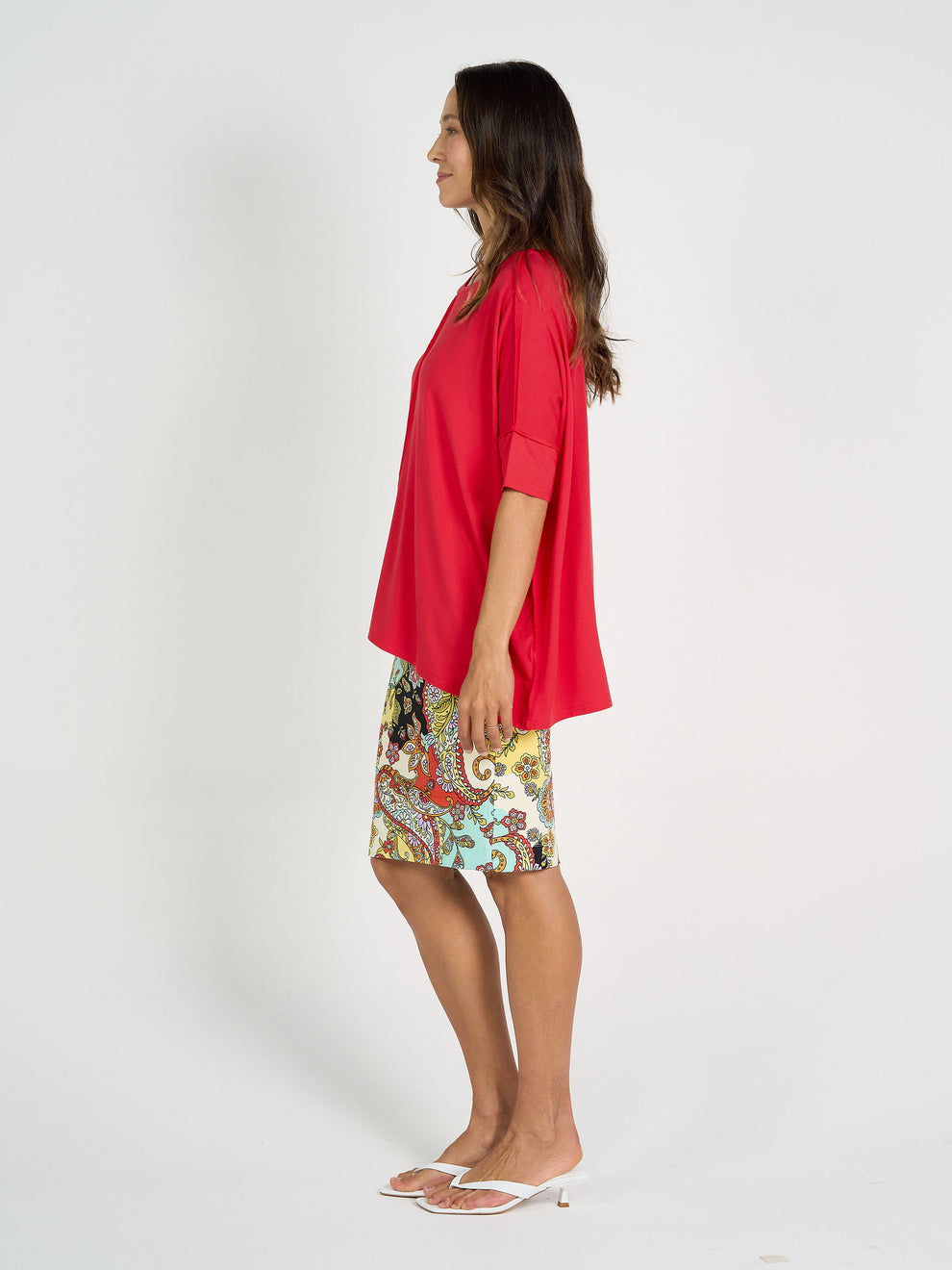 Midi Bamboo Whitney Tube Skirt in Noosa Pucci | Lou Lou AU – Lou Lou ...